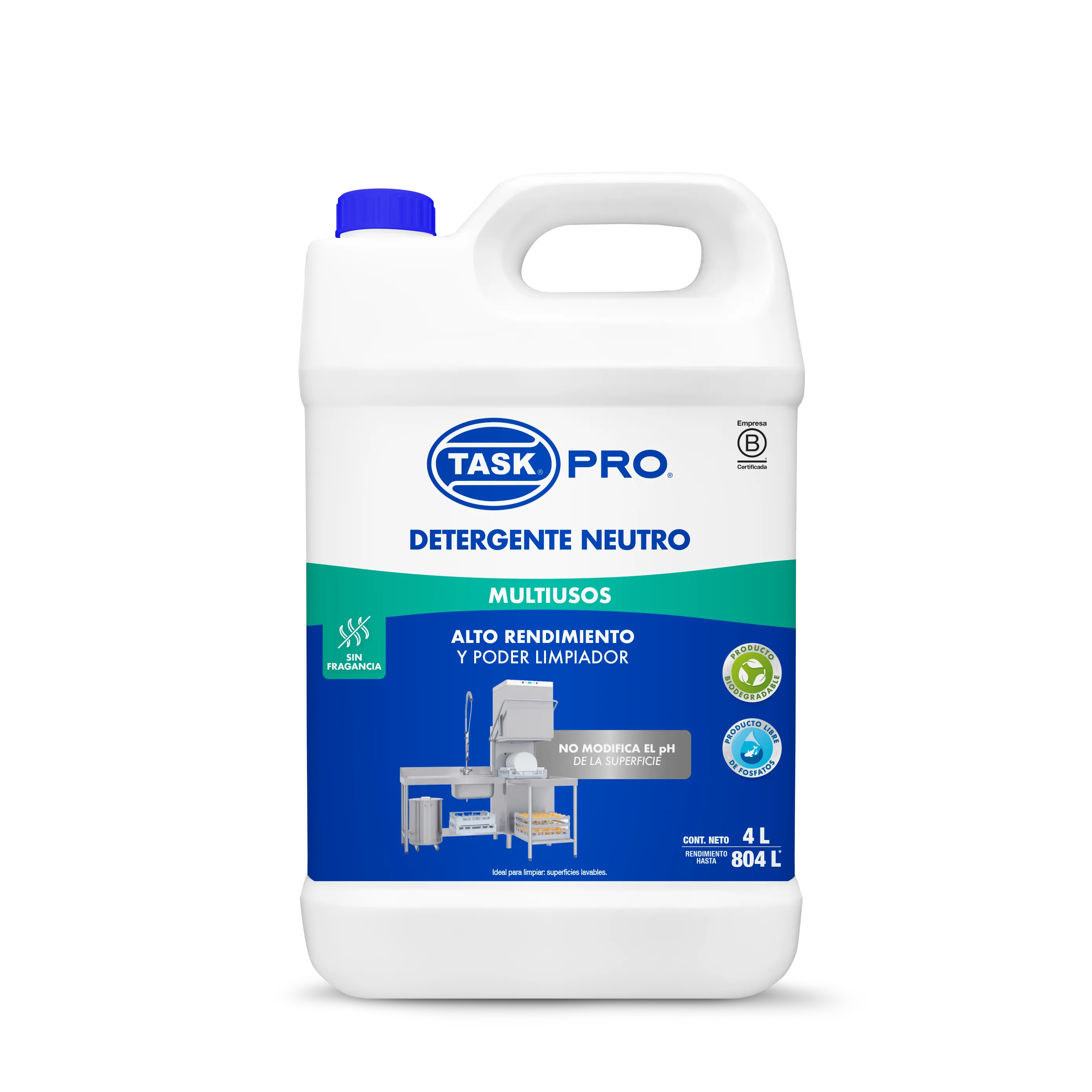 DETERGENTE TASK PRO NEUTRO 4L