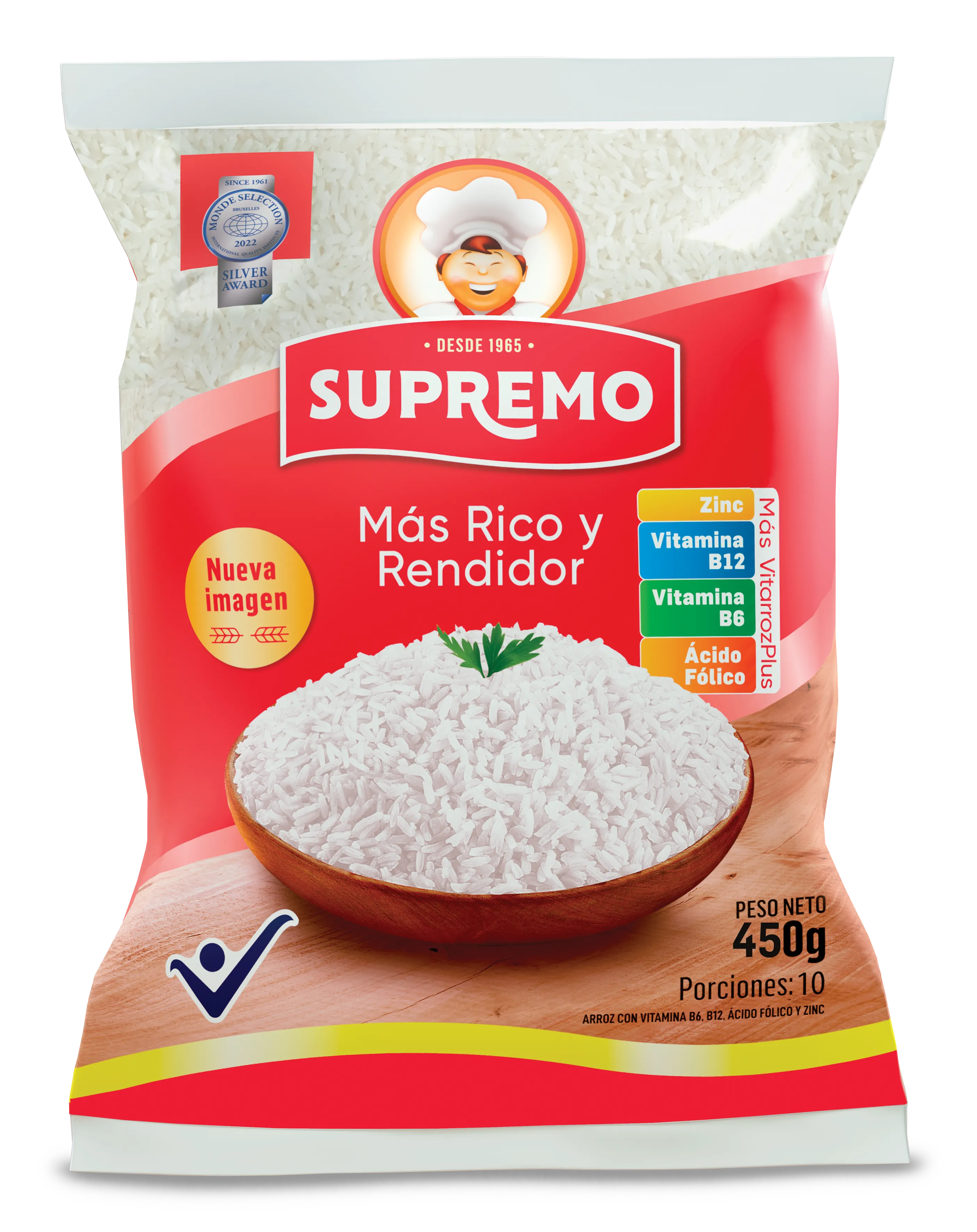 ARROZ SUPREMO 450G
