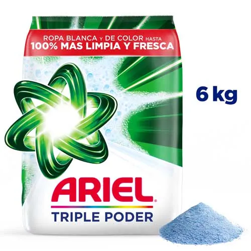 DETERGENTE POLVO ARIEL REGULAR 6KG